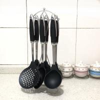 China Non-stick 7 Pcs Nylon Cooking Tools Set Solid and Durable for Eco-friendly Kitchen for sale