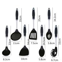 China Non-stick 7 Pcs Nylon Cooking Tools Set Solid and Durable for Eco-friendly Kitchen for sale