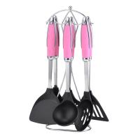 China Non-stick 7 Pcs Nylon Cooking Tools Set Solid and Durable for Eco-friendly Kitchen for sale