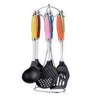China Non-stick 7 Pcs Nylon Cooking Tools Set Solid and Durable for Eco-friendly Kitchen for sale