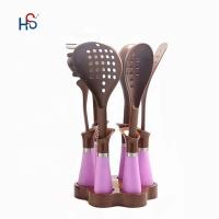 China Tabletop Cooking Essentials 7-Piece Plastic Cooking Tool Set for Eco-Friendly Kitchen for sale