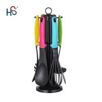 China Compact Nesting Nylon Kitchen Utensil Set Eco Friendly Cookware Sets for Your Kitchen for sale