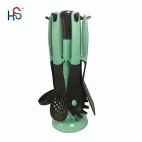 China Compact Nesting Nylon Kitchen Utensil Set Eco Friendly Cookware Sets for Your Kitchen for sale