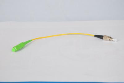 China LSZH Jacket Single Mode Fiber Patch Cord SC FC With Low Insertion Loss for sale
