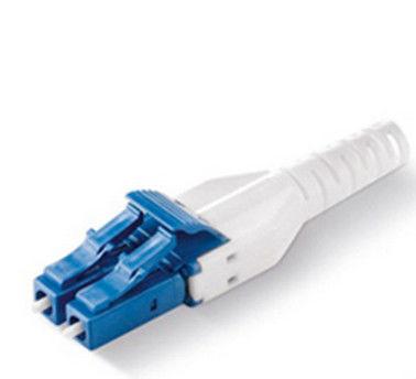 China Singlemode Optical LC Duplex Connector , Fiber Optic LC Connector for sale
