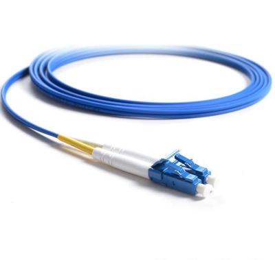 China Blue Armored SM Fiber Patch Cord Lc To Lc 2.0mm 10Mtrs With LSZH Jacket for sale