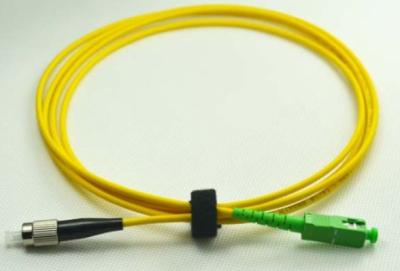 China simplex Single Mode Fiber Patch Cord 3m SC / APC - FC / UPC for home network for sale