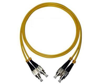 China Singlemode indoor Duplex Fiber Patch Cord Telecommunication OM2 FC / UPC - FC / UPC for sale