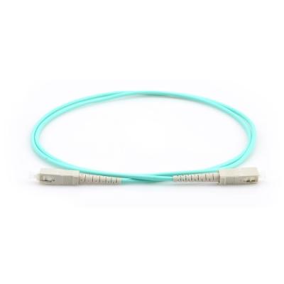 China SC UPC to SC UPC Simplex or Duplex 2.0mm PVC or LSZH 10G OM3 Multimode for sale