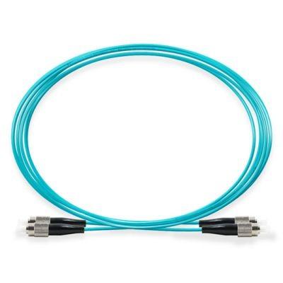 China G652D LSZH catv optical receiver Simplex FC-FC OM3 2.0mm fiber optic patch cord for sale