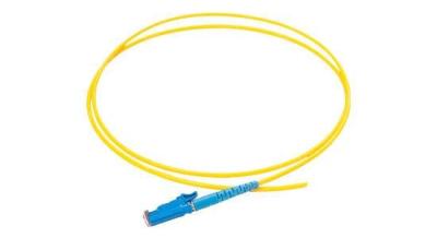 China Simplex E2000 UPC Fiber Optic Pigtail Single Mode PVC LSZH Jacket for sale