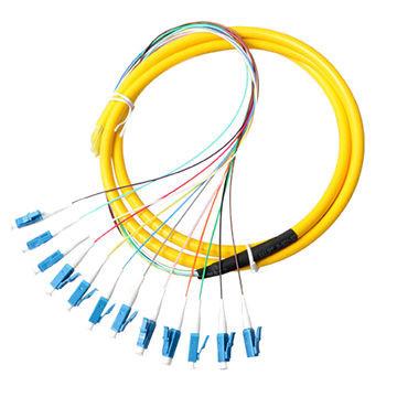 China High Credibility LC UPC Pigtail Fiber Optic Cable Yellow LSZH Out Jacket for sale