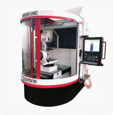 China DM200 5-Axis CNC Tool Grinder with 800mm X Axis Travel, 0.005mm Positioning Accuracy, and 12 KW Spindle Power for sale
