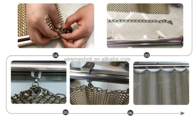 Metal mesh application 4