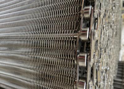 304 Stainless Steel Wire Mesh Conveyor Belt For Food Annealing Furnace