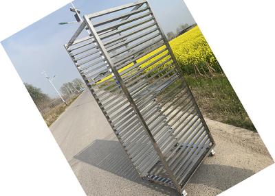 China Customization 26 Layers 304 Stainless Steel Rack Trolley For Rotary Oven for sale