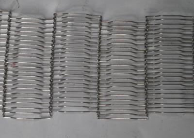 China Corrosion Resistant Chain Link Conveyor Belt / Wire Conveyor Belts For Croquette for sale
