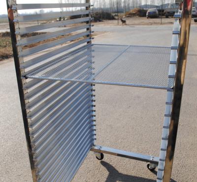 China 304 van het het Rek het Oppoetsen/Zandstralen van het roestvrij staalkarretje Oppervlaktebehandeling for sale