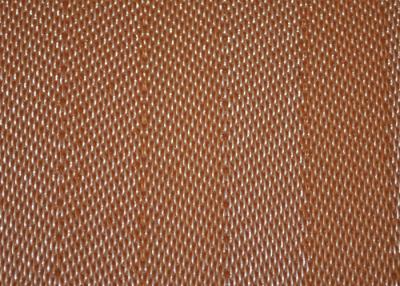 China Durable Polyester Mesh Belt Desulfurization Filter Cloth Screen 27508 Brown Color for sale