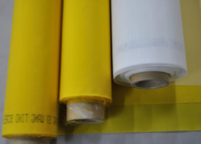 Yellow polyester screen printing mesh roll