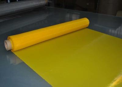 China High Strengthscreen Printing Mesh 165T FDA Certification , Yellow Color for sale