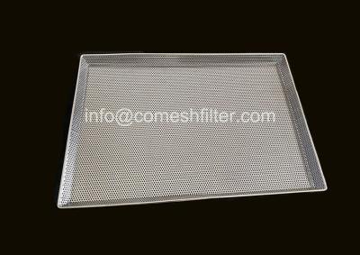 Китай Прочный прямоугольник антиржавейные Ss поднос ячеистой сети для промышленного применения продается