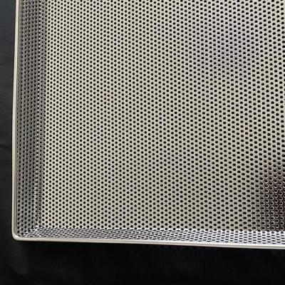 China Durable Rectangle Antirust Ss Wire Mesh Tray For Industrial Application for sale