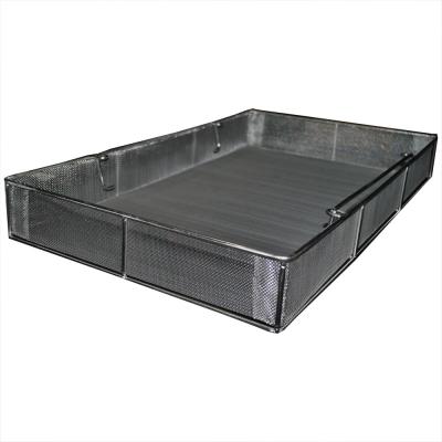 China 304 Stainless Steel sterilizer rectangle wire basket with handle for sale