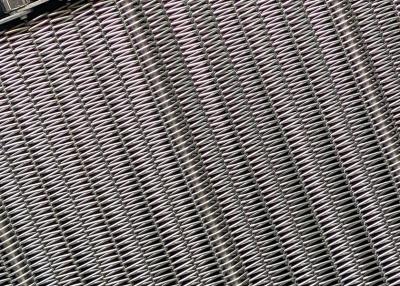China Cinturão Grade de aço inoxidável Gratex Cinturão Conector de malha de arame para a indústria alimentar à venda