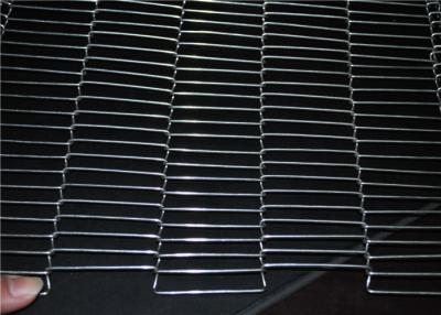 China Planum-Edelstahl-Metalldraht-Maschen-Kettenglied-Förderband mit ausgeglichenem zu verkaufen