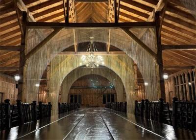 China Decorative Aluminum Double Hook Metal Mesh Curtain For Ceiling/Railing /Overlay Surfaces/Sunshades/Cabinet for sale