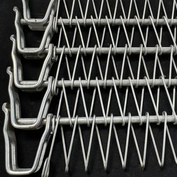 Ceinture de convoyeur en treillis spiraux pour les tours de refroidissement