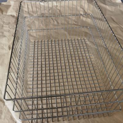 China Hoogwaardige 64x45x30 cm roestvrij staal gelast gaas mandje voor brood for sale