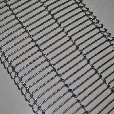 China 304 Stainless Steel Ladder Wire Mesh Chocolate Enrober Conveyor Belt High Working Temperature for sale