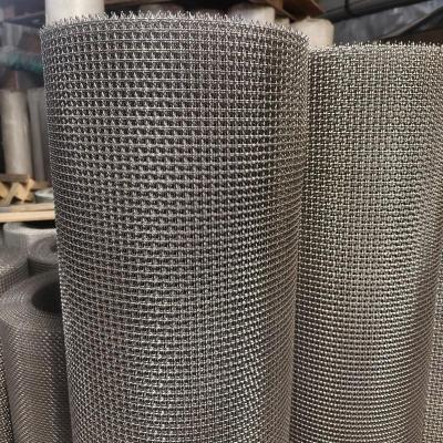 China Stainless Steel Square Woven Wire Mesh Crimped Wire Mesh Plain Weave Cutting Welding Bending Processing for sale