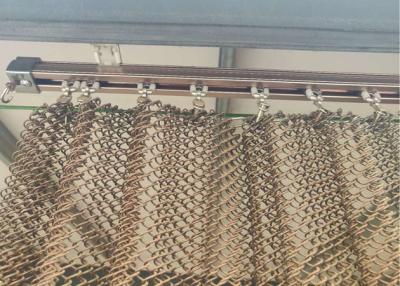 중국 구리에 의하여 착색되는 스테인리스 철망사 편평한 실크 나선형 훈장 그물 판매용