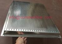 China Stackable Perforated Stainless Steel Tray Food Grade Rectangle Baking Tray for sale