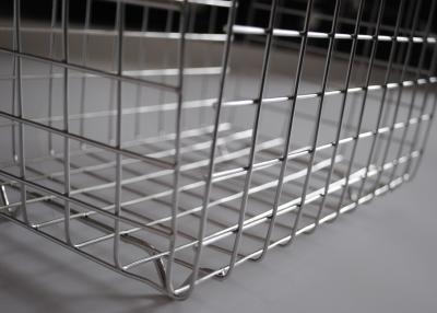 중국 철망사 스트레이너 소독 쌓을수 있는 철사 바구니 음식 급료 금속 판매용