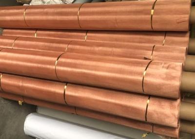 China anchura del 1.2m que protege a Mesh Screen For Faraday Cage de cobre amarillo en venta