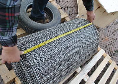 中国 食品工業0.2mの幅のFDAの乾燥のためのチェーン網のコンベヤー ベルト 販売のため