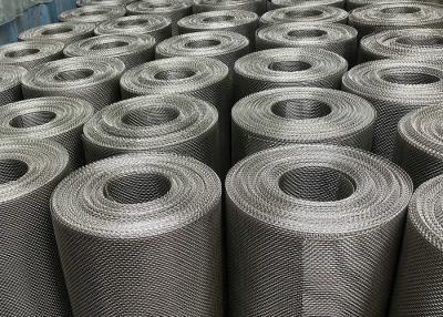 China Wrapped Edge Stainless Steel 304 1X30M Woven Wire Mesh Screen for sale