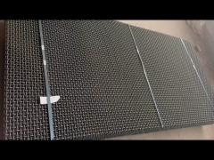 Wholesale High Manganese 65Mn Steel Wire Mining Sieve Mesh Vibrating Screen Mesh For Stone And Quarr