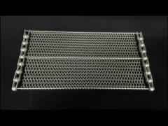 Relação de aço inoxidável do olho de Mesh Belt Flex Wire Ring do fio 304 dos Ss 201 com corrente