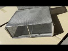 Customized double layers stainless steel wire mesh basket
