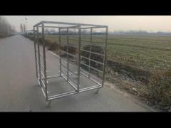 Gemakkelijke duurzame tray van roestvrij staal met 10 lagen Hoogte mm 765 965 1300 1350 1475 1725 1750