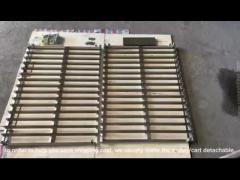 Carrello portateglie multistrato Ss304 SGS per panificio