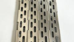 Chain Link Perforated Metal Plate Conveyor Belt with Hole for Oven Bakery Annealing Furnace Tunnel