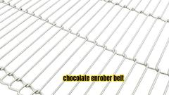 Ladder Chocolate Coating Machine Enrobing Oven Pizza Conveyor Belt