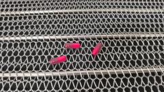 Food grade 304 stainless steel spiral wire mesh conveyor belt