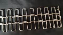 Custom Heat Resistant Continuous Food ss304 Metal 316 stainless steel horseshoe great wall mesh flat
